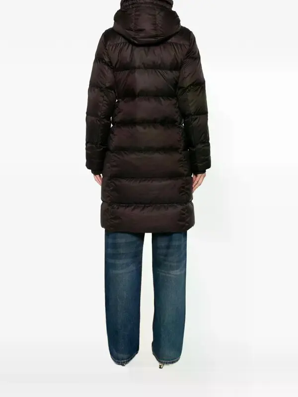 Marc O'polo Quilted Zip Coat - Brown
