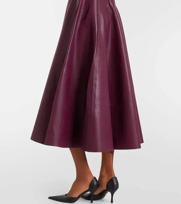 Norma Kamali Grace Pleated Midi Dress