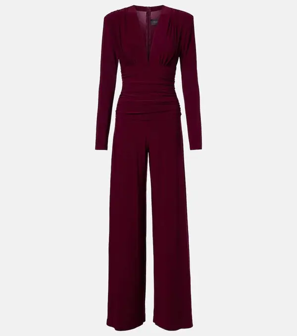 Norma Kamali Jersey Jumpsuit - Purple