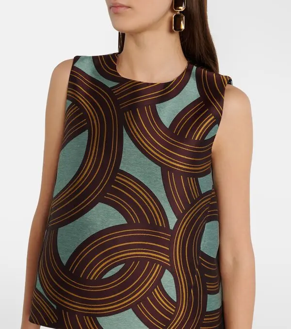 La DoubleJ La Scala Jacquard Top - Multicoloured