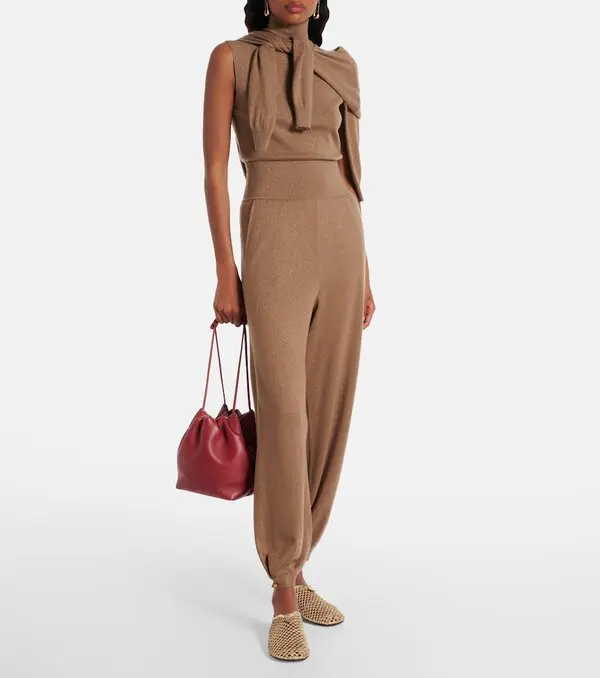 Loro Piana Cashmere-blend Sweatpants - Brown