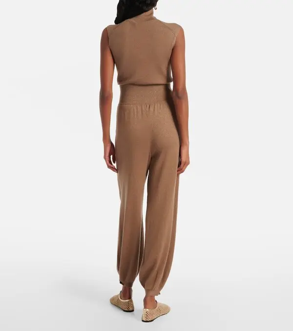 Loro Piana Cashmere-blend Sweatpants - Brown