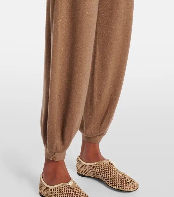 Loro Piana Cashmere-blend Sweatpants - Brown