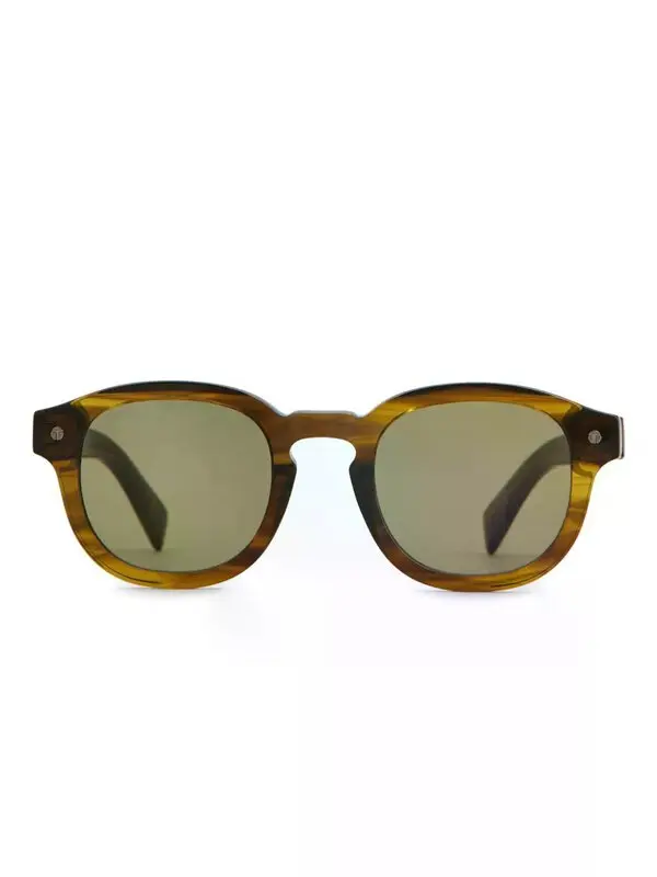 TOD'S Square Frame Sunglasses - Green