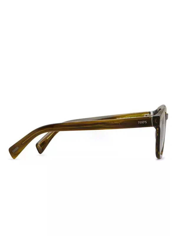TOD'S Square Frame Sunglasses - Green