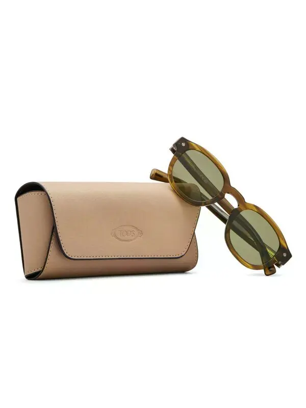 TOD'S Square Frame Sunglasses - Green