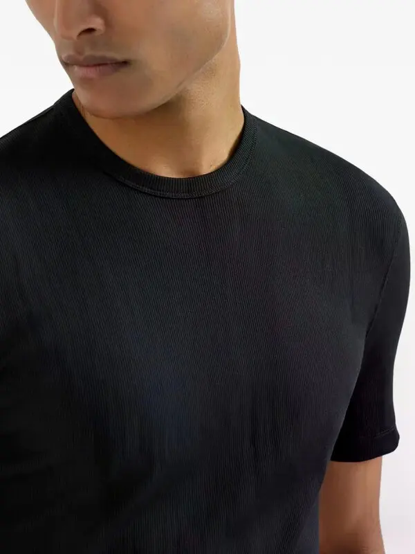 Brunello Cucinelli Ribbed Crew-neck T-shirt