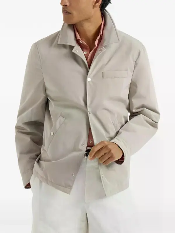 Brunello Cucinelli Padded Jacket - Neutrals
