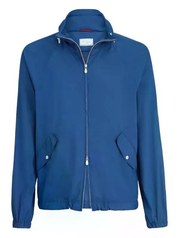 Brunello Cucinelli Zip-fastening Lightweight Jacket - Blue