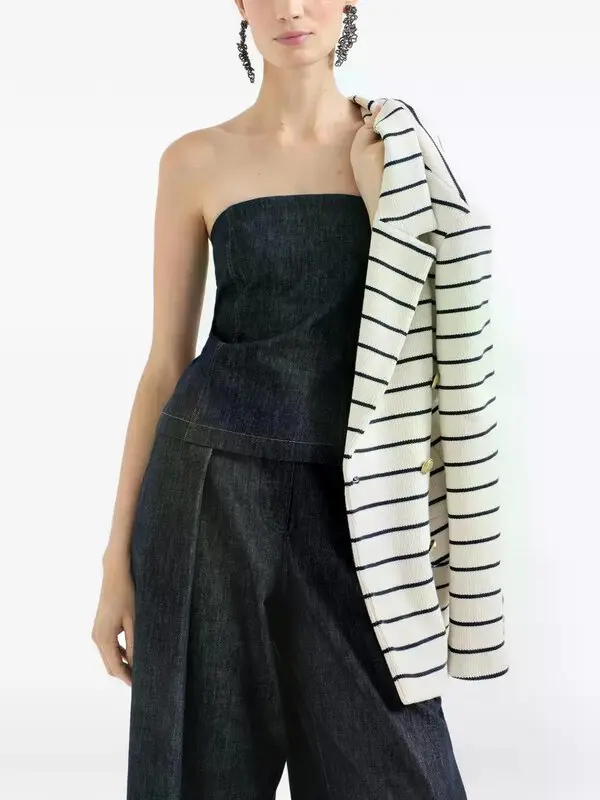 Brunello Cucinelli Bandeau Top - Blue