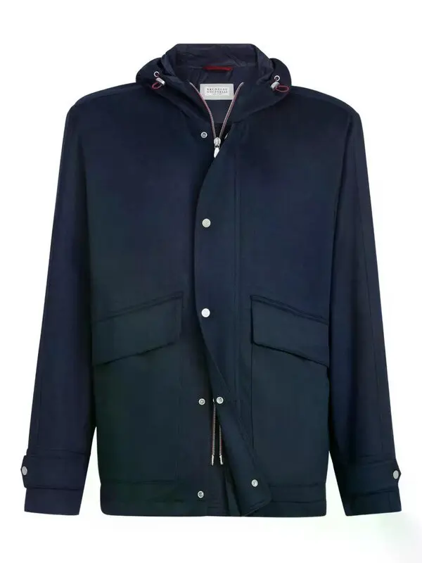 Brunello Cucinelli Cashmere Hooded Jacket