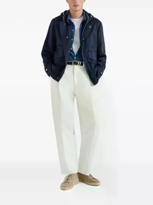 Brunello Cucinelli Cashmere Hooded Jacket