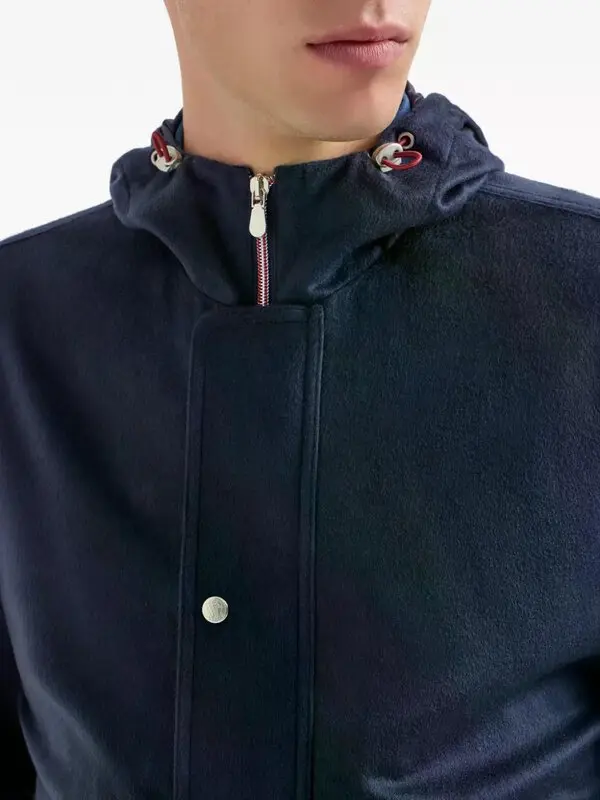 Brunello Cucinelli Cashmere Hooded Jacket