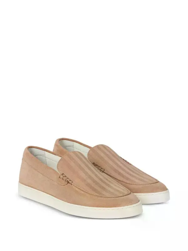 Brunello Cucinelli Suede Loafers - Neutrals