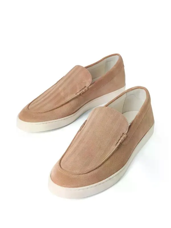 Brunello Cucinelli Suede Loafers - Neutrals