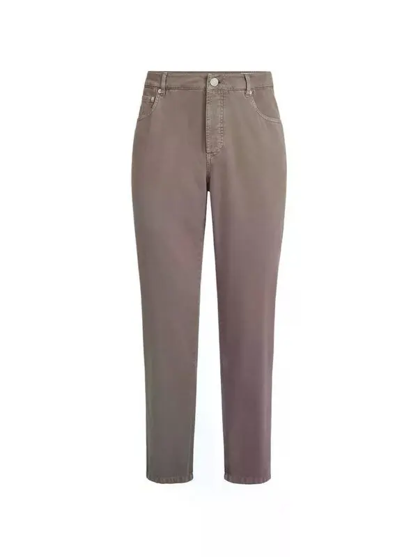 Brunello Cucinelli Five-pocket Trousers - Brown