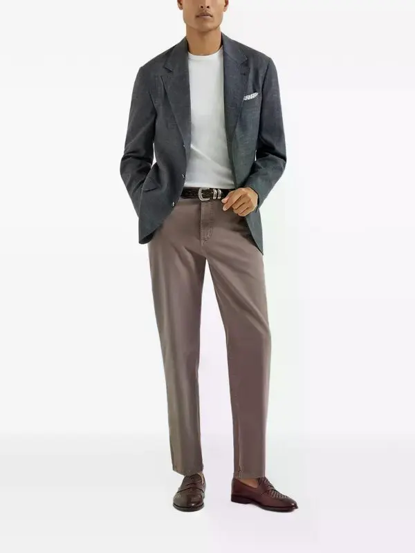 Brunello Cucinelli Five-pocket Trousers - Brown