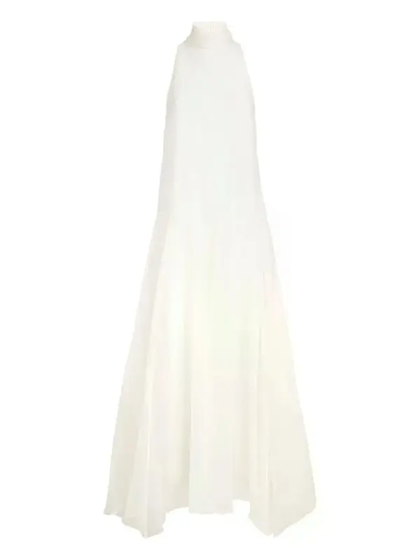 Brunello Cucinelli Turtleneck Maxi Dress - Neutrals