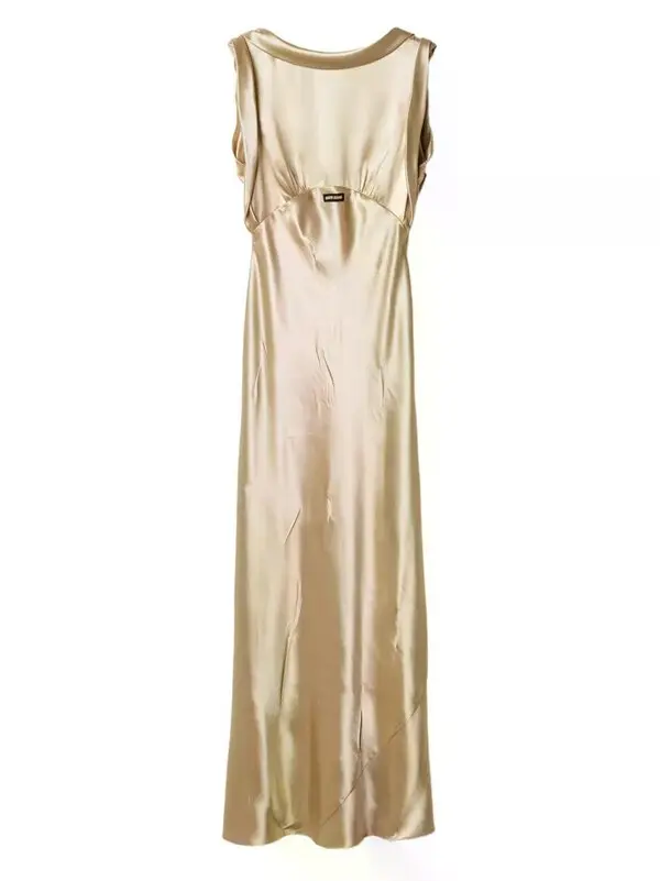green emerald velvet dress Long Satin Dress – Antonioli.eu main image 0