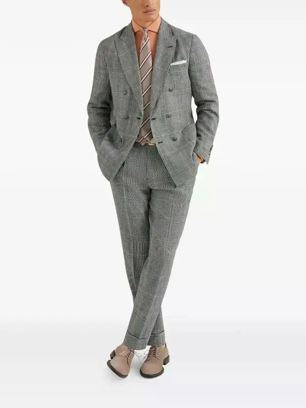 Brunello Cucinelli Suede Derby Shoes