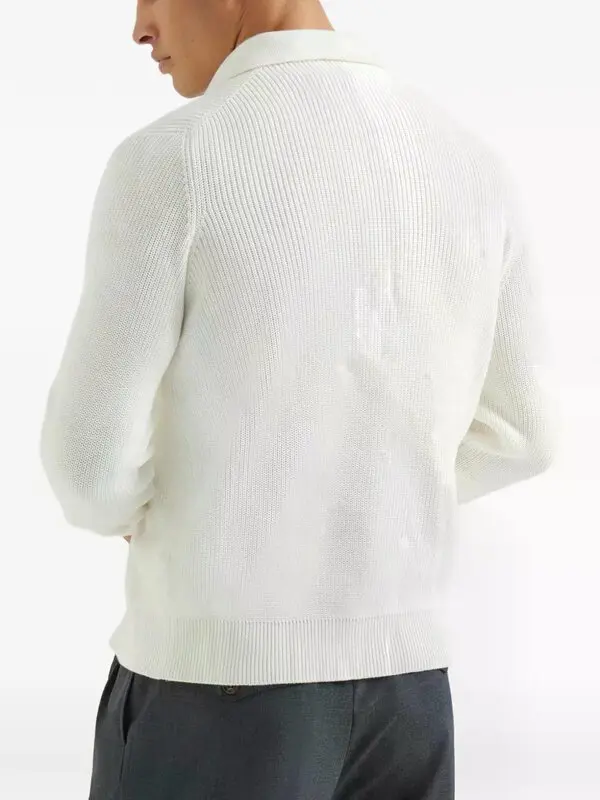 Brunello Cucinelli Zip-fastening Cardigan - White
