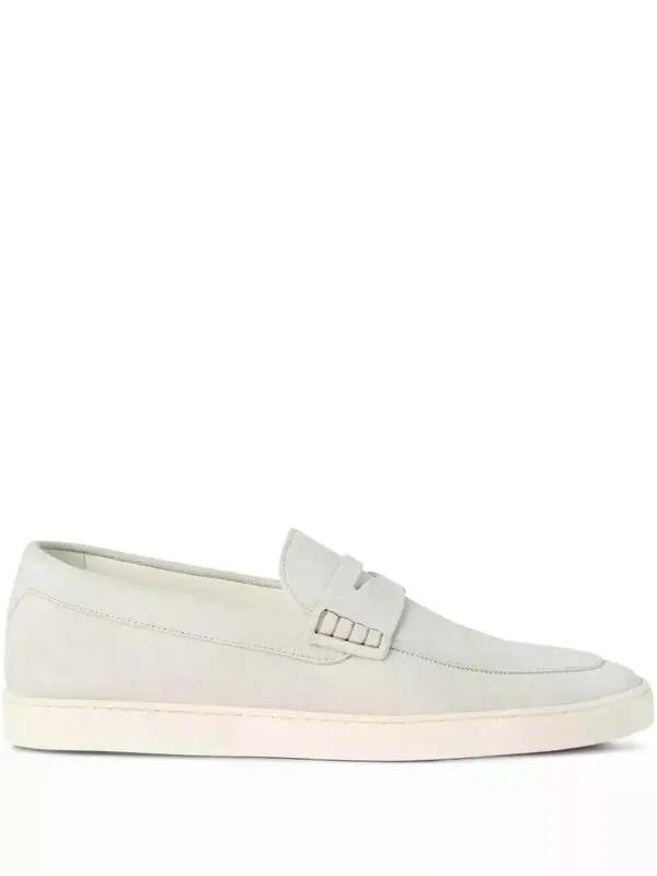 Brunello Cucinelli Suede Loafers - Neutrals