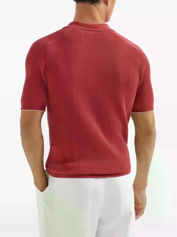 Brunello Cucinelli V-neck Short-sleeve T-shirt