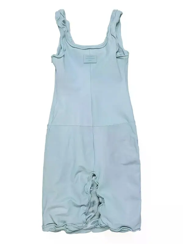 Acne Studios Ruffled Leather Dress