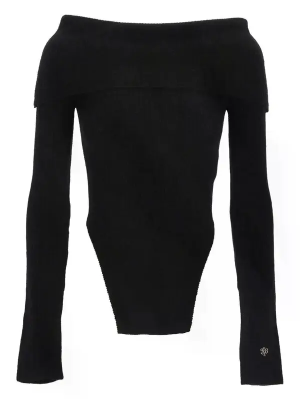 ANIYE BY Off-shoulder Long-sleeved Top