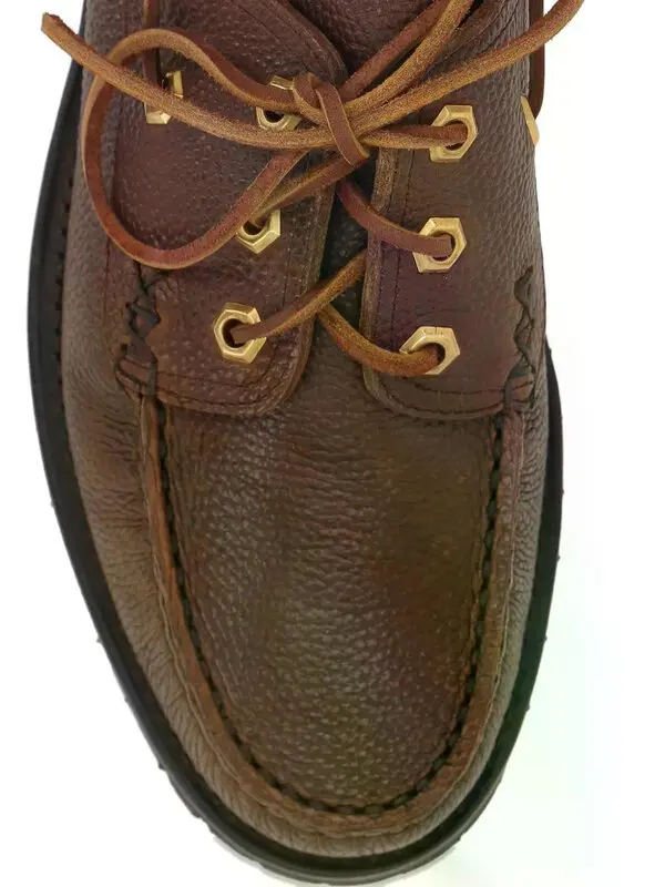 YUKETEN Leather Lace-up Loafers