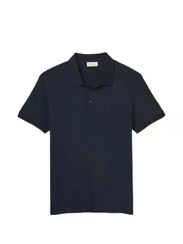Calvin Klein Button Embroidered Polo Shirt
