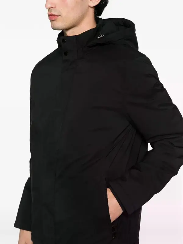 Geox Aurelio Hooded Jacket - Black