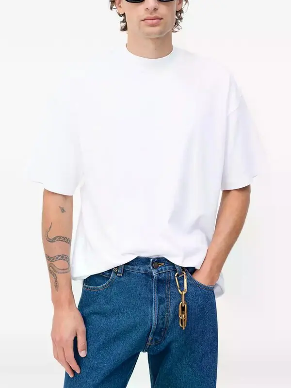 DARKPARK Mick Mockneck Short-sleeve T-shirt - White