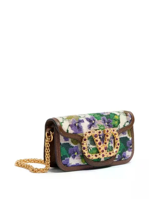 Valentino Garavani Locò Shoulder Bag - Green