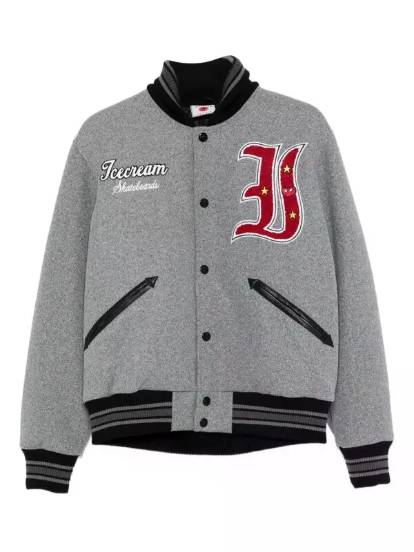 ICECREAM Logo-appliqué Bomber Jacket
