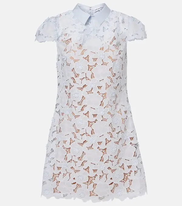 SELF-PORTRAIT Lace Minidress
