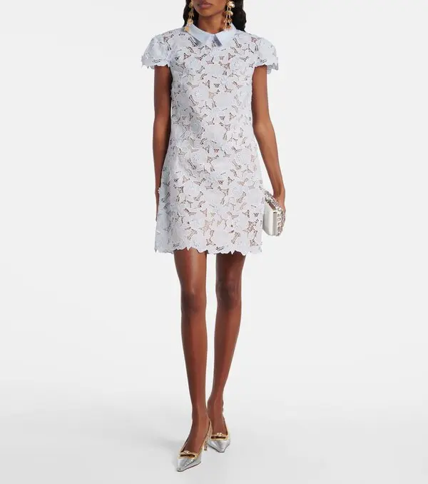 SELF-PORTRAIT Lace Minidress