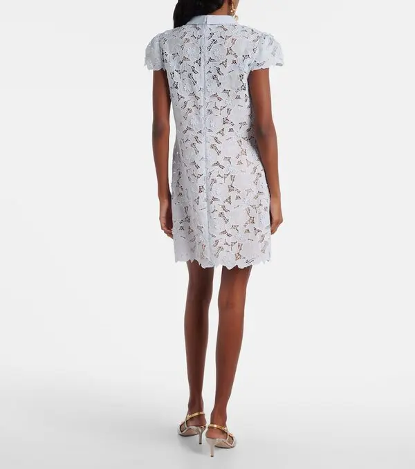 SELF-PORTRAIT Lace Minidress