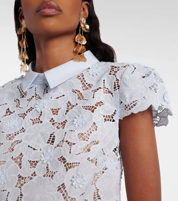 SELF-PORTRAIT Lace Minidress