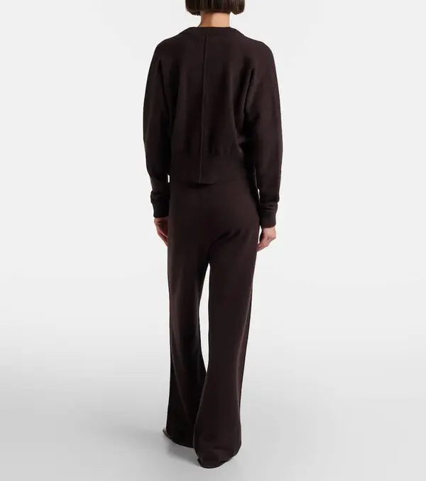 Extreme Cashmere Run Cashmere-blend Track Pants