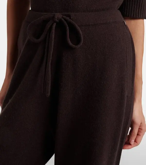 Extreme Cashmere Run Cashmere-blend Track Pants