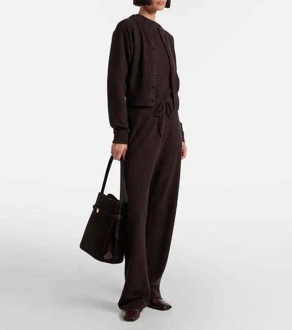 Extreme Cashmere Run Cashmere-blend Track Pants
