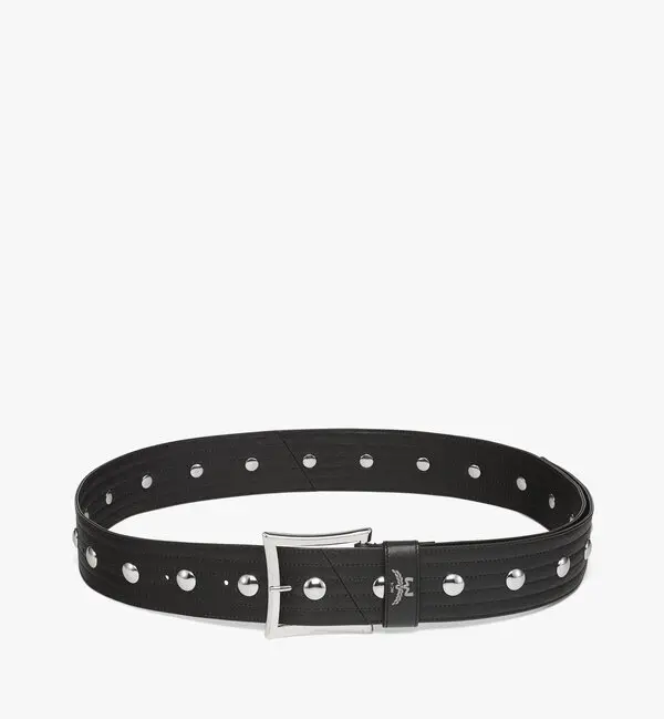Mcm Aren 2" Studded Belt - Black