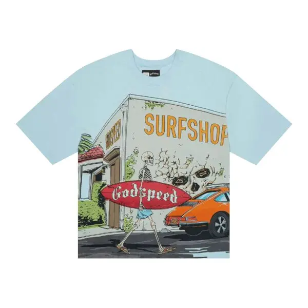 GODSPEED Surf Shop Tee - Blue
