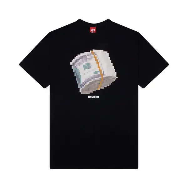 ICECREAM Pixel Short-sleeve Tee - Black