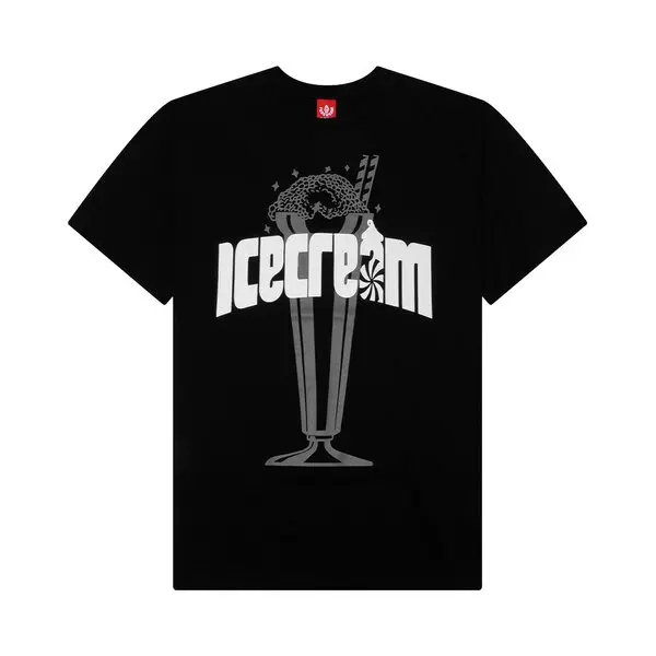 ICECREAM Chrome Short-sleeve Tee - Black
