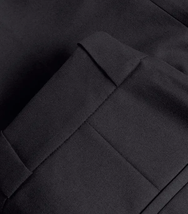 WILLY CHAVARRIA Virgin Wool Cascada Tailored Trousers