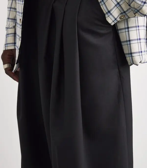 WILLY CHAVARRIA Virgin Wool Cascada Tailored Trousers