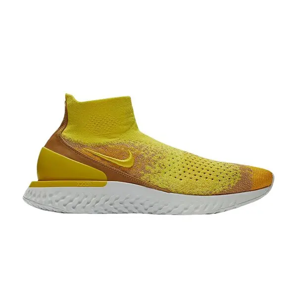 Nike Rise React Flyknit - Yellow