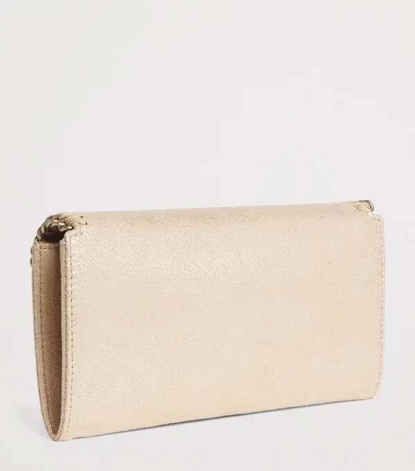 Stella McCartney Falabella Chain Wallet - Ivory